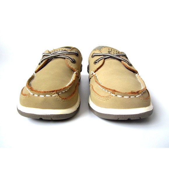 Island Surf | Shoes | Island Surf Classic Leather Tan Boat Sailing Shoe ...